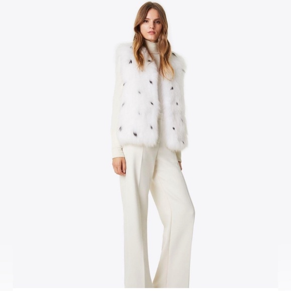 Tory Burch | Jackets & Coats | Tory Burch Beverly Fox Fur Vest | Poshmark